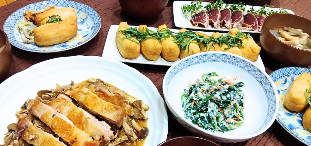 【肉料理メイン】和食のおもてなし献立！がっつり系なのに上品なテーブルコーディネート | ハレシピ！